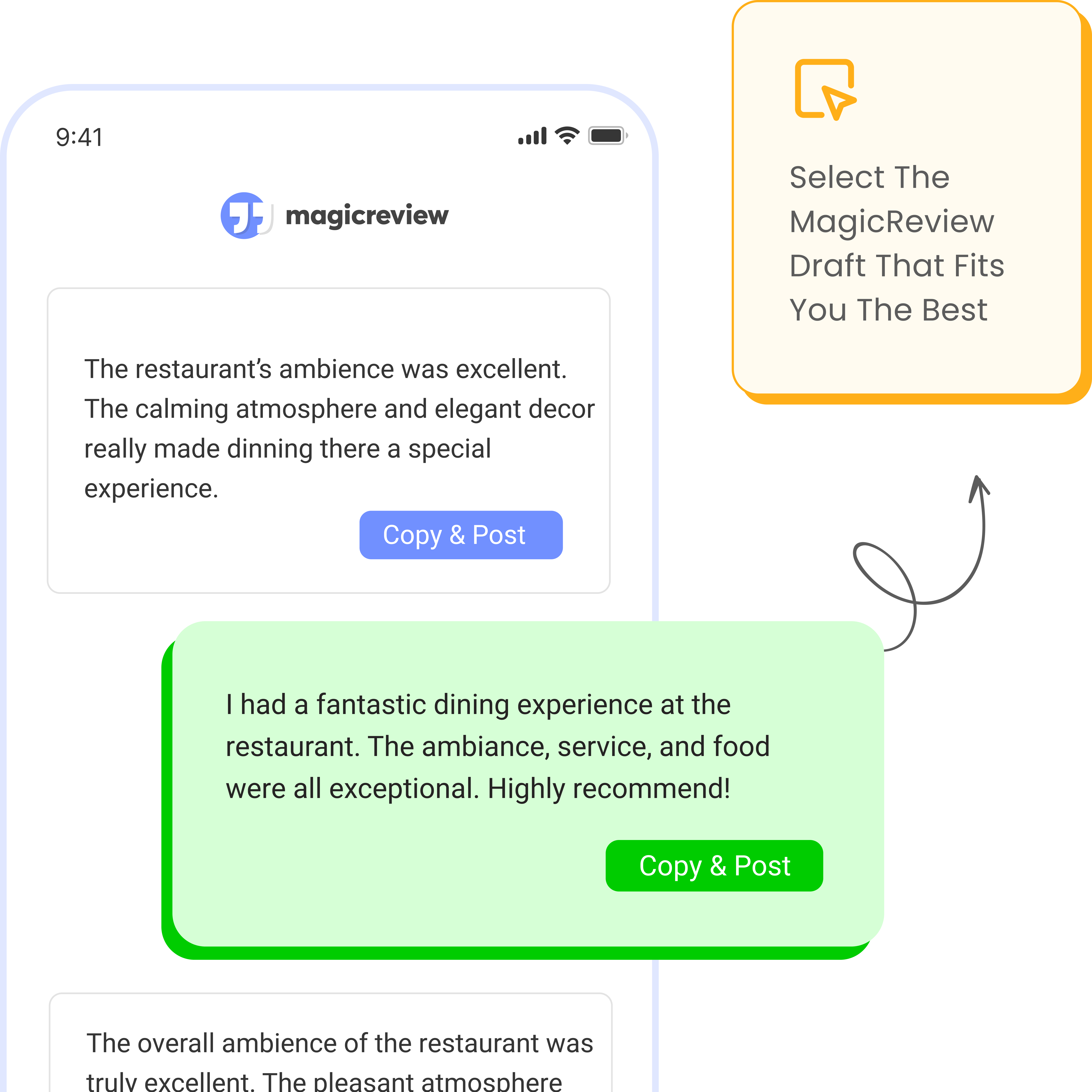 MagicReview : AI-Powered Effortless Review Collection Platform